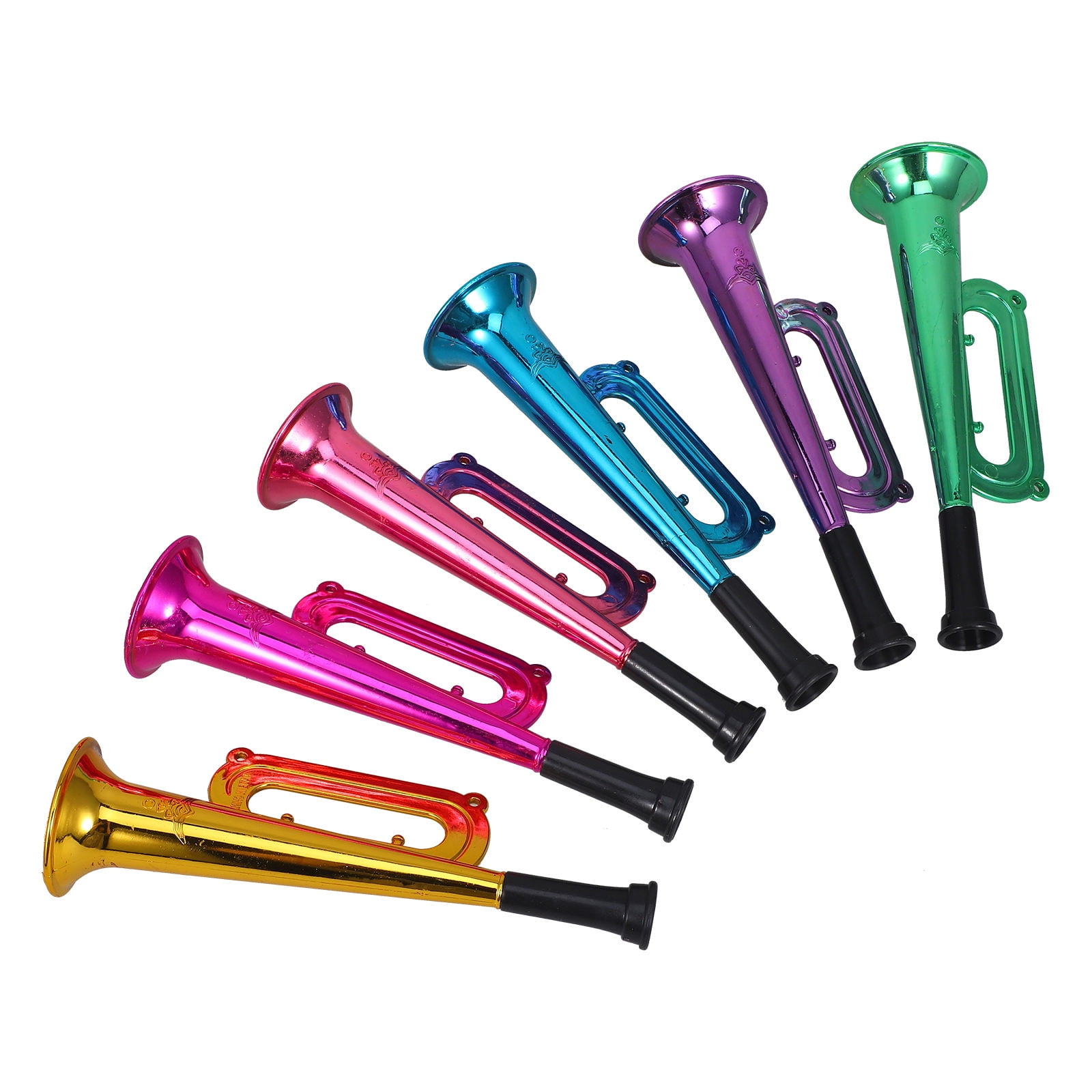 MLINS 12Pcs Stadium Horn Plastic Trumpet Toy Trumpet Sporting Events ...