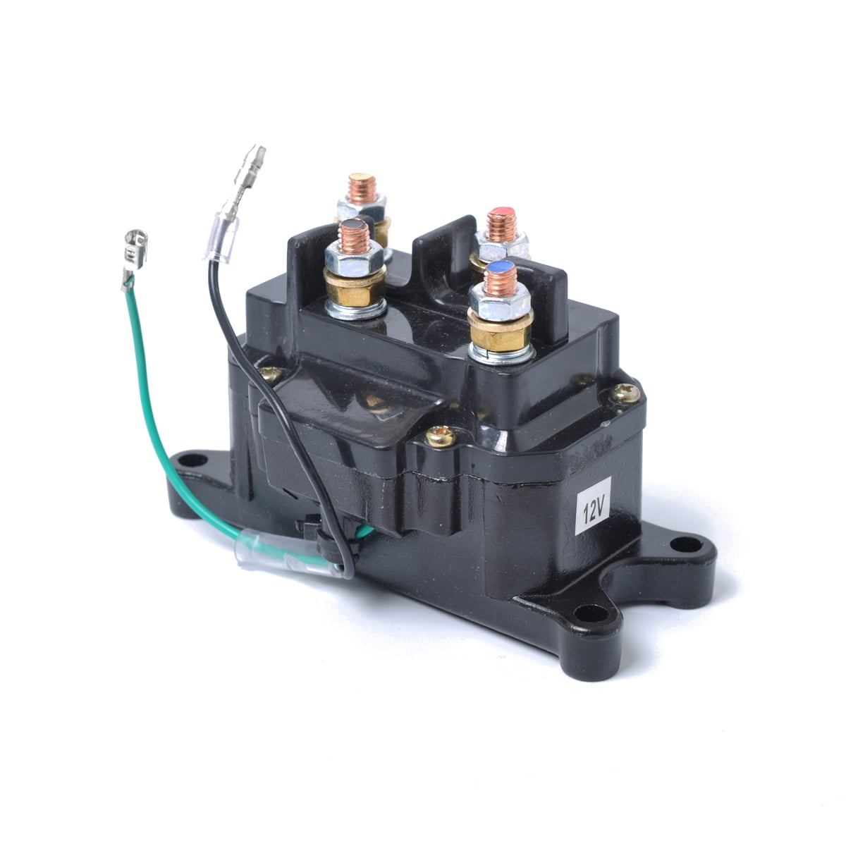 MLINS 12V 250A Contactor Relay Winch Contactor Electric Winch Solenoid ...
