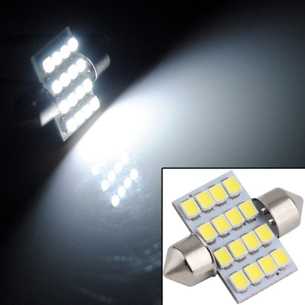 MLINS 12V 5W 31mm SMD 1210 LED Car Festoon Map Interior Dome Light ...