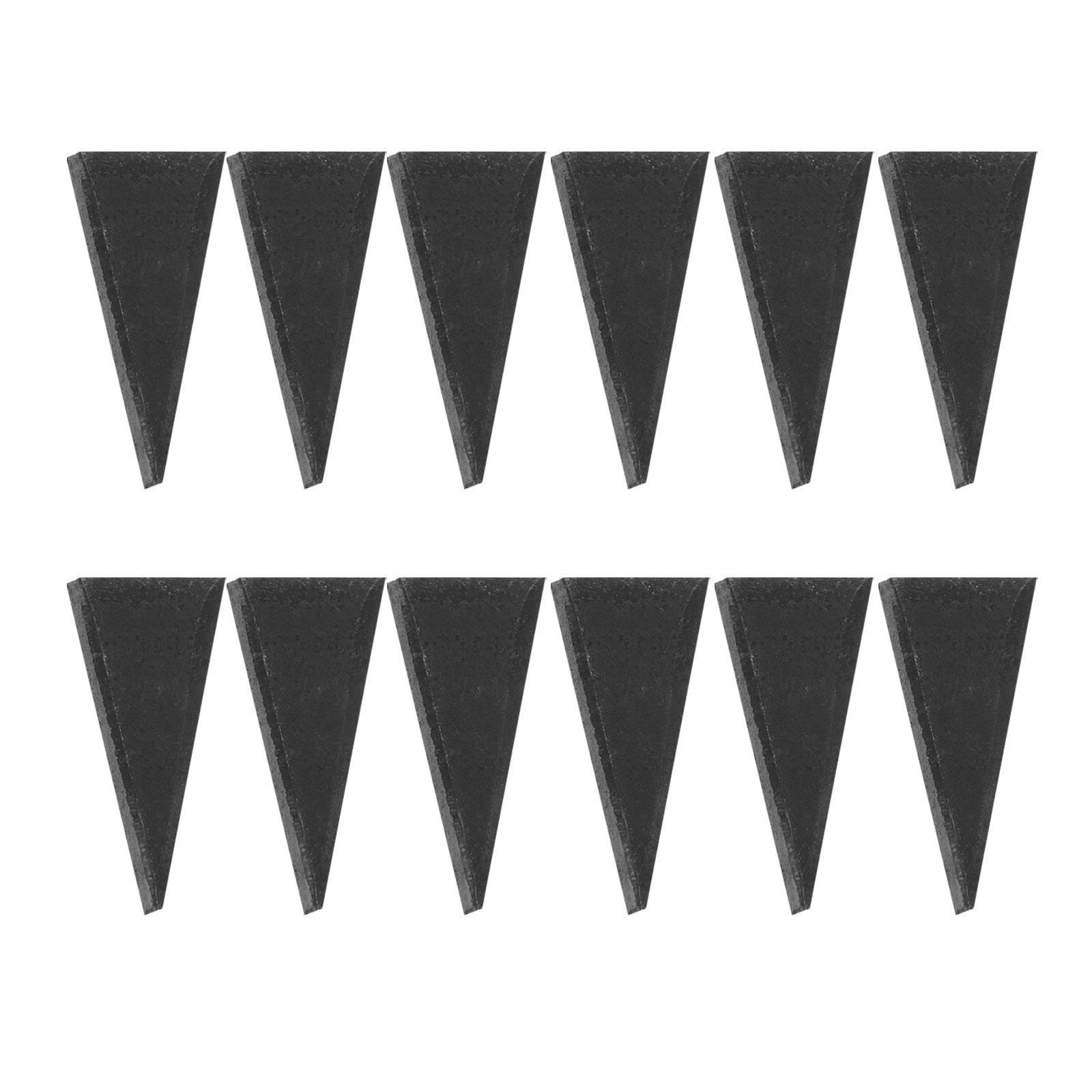 MLINS 12pcs Axe Wedge Triangle Carbon Steel Wedge Handle Accessory ...