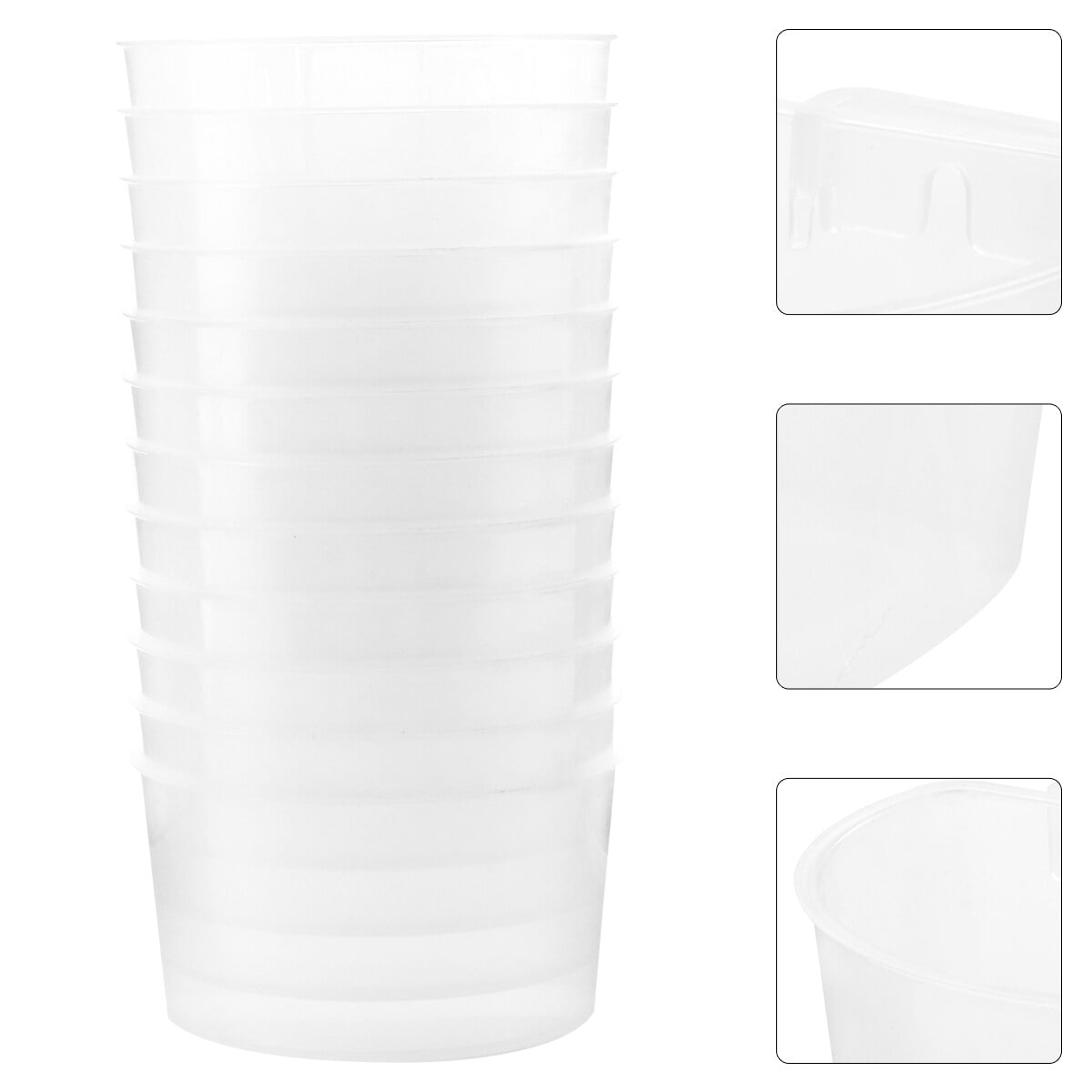 MLINS 12pcs Bird Feeder Food Box Water Cup Hanging Trough Bird Supply ...