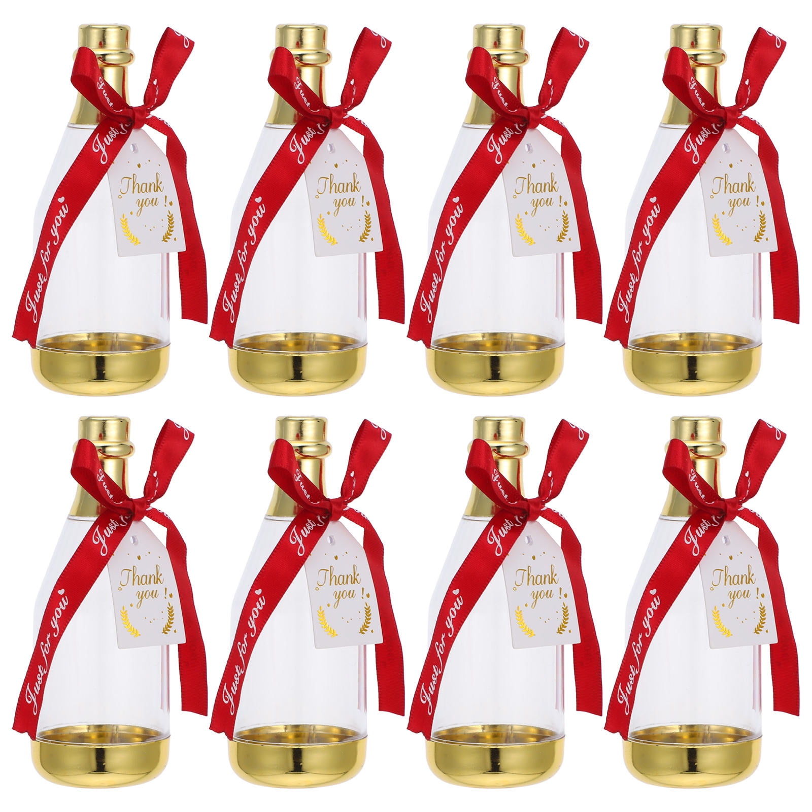MLINS 12pcs Candy Bottle Mini Baby Shower Favors Candy Jars Mini ...