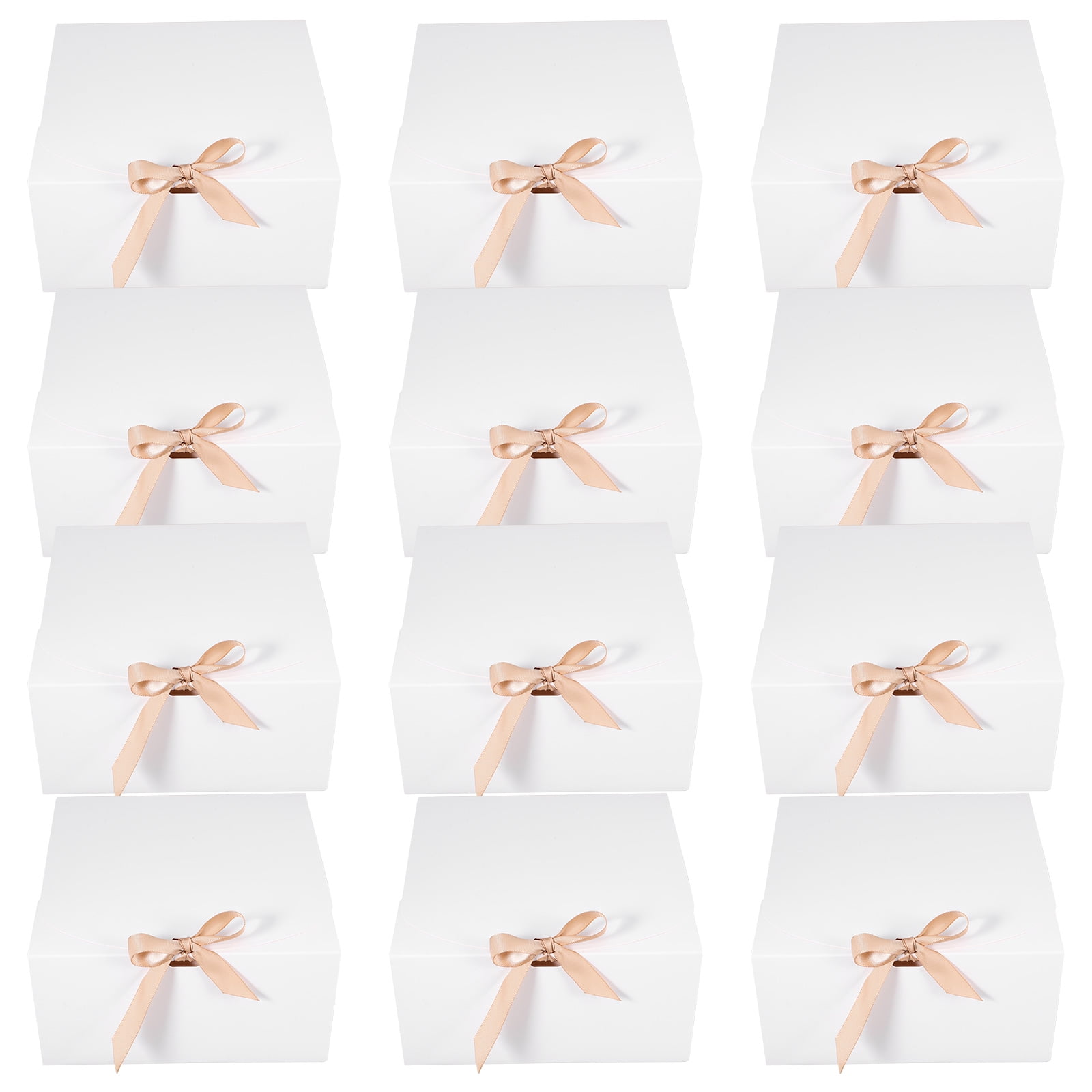 MLINS 12pcs Clamshell Gift Packaging Box Portable Candy Case Paper Gift ...