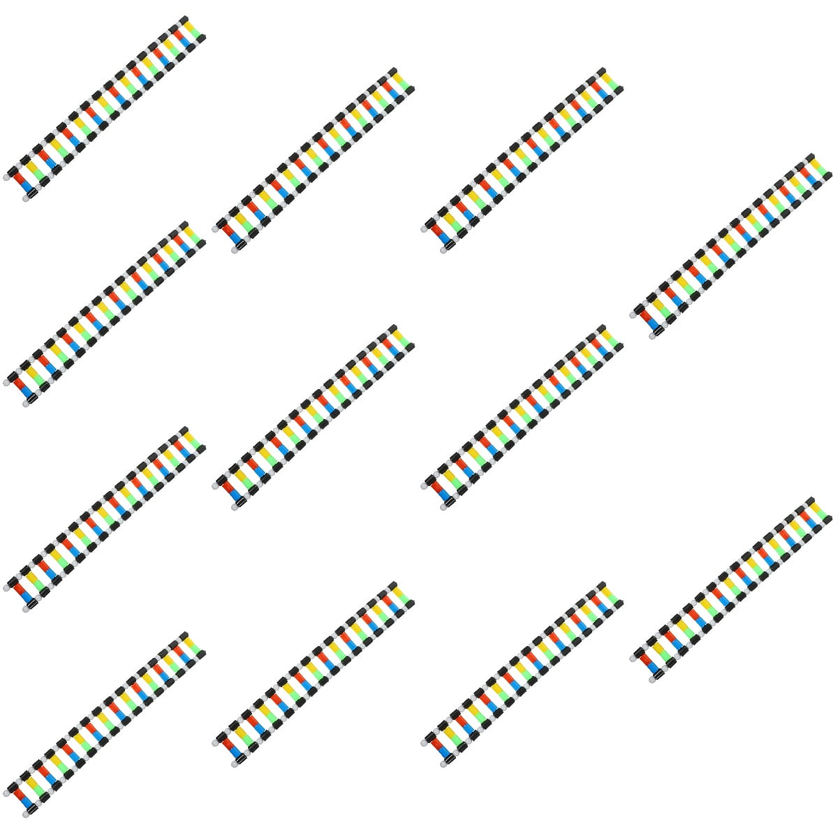 MLINS 12pcs DNA Model Double Helix Model DNA Display Component for ...
