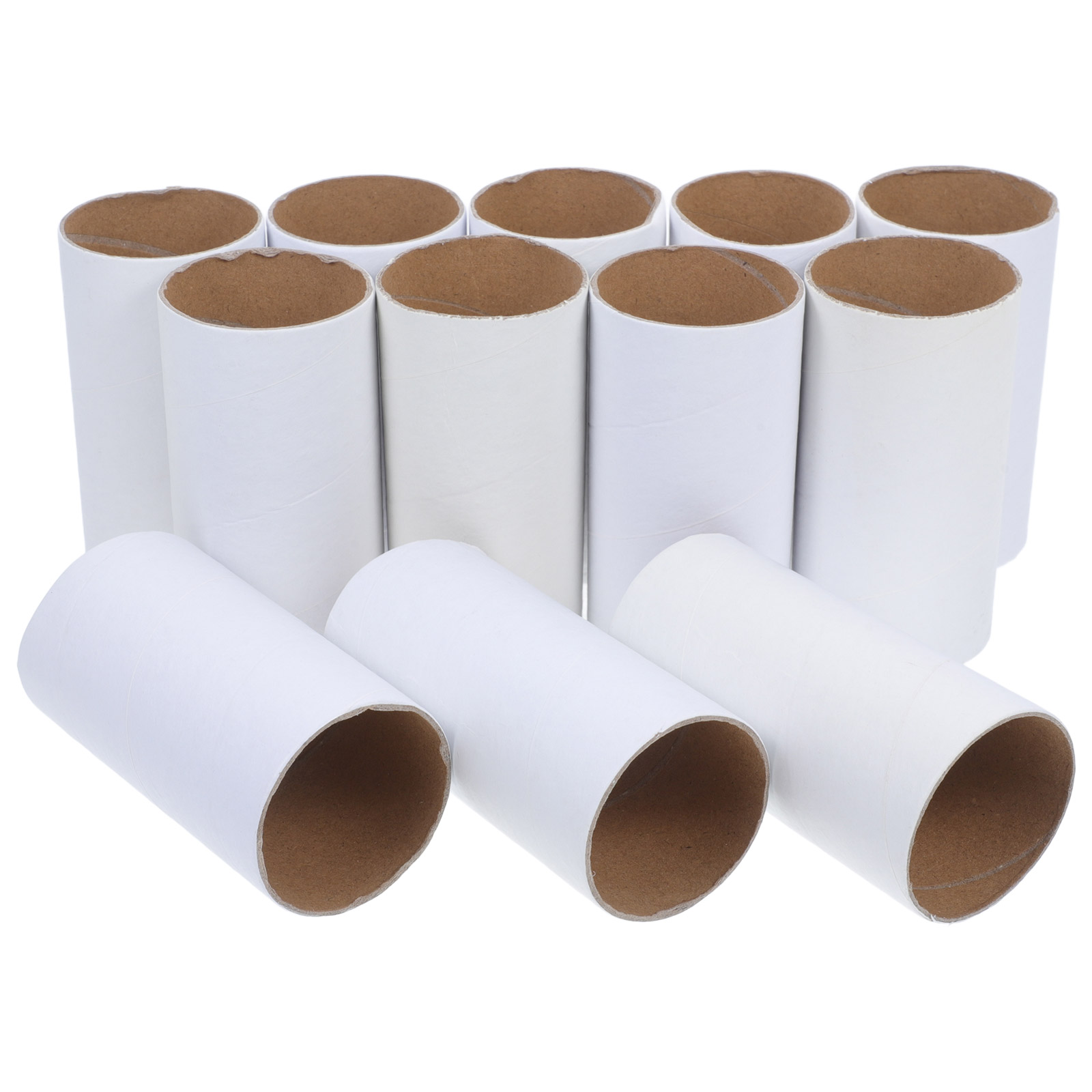 MLINS 12pcs Diy Paper Tubes Paper Roll Tubes Round Paper Tubes Kids ...