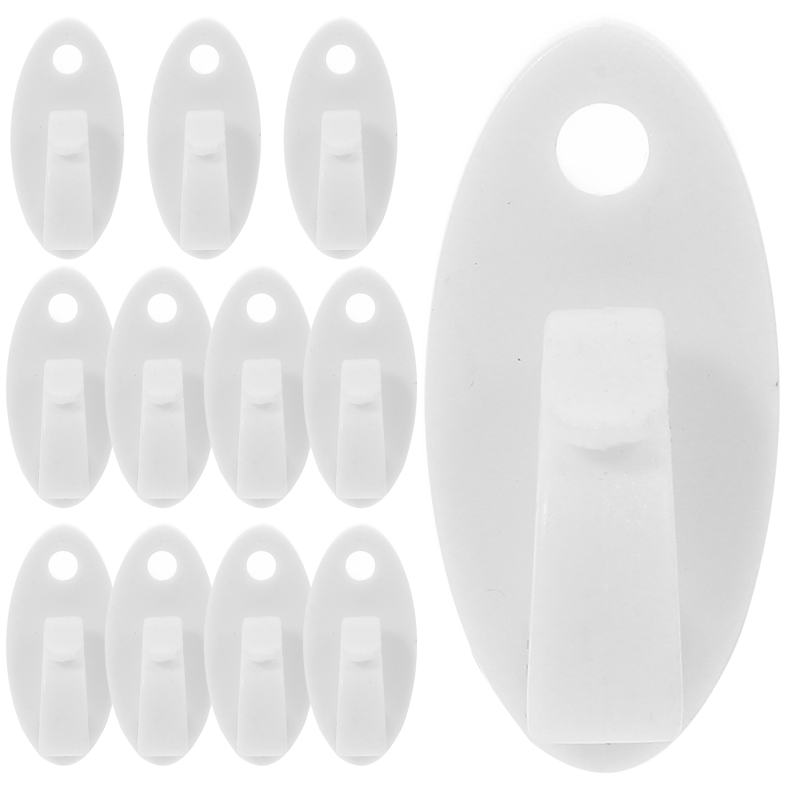 MLINS 12pcs Plastic Hanging Hooks Hooks For Outdoor String Lights Clips ...