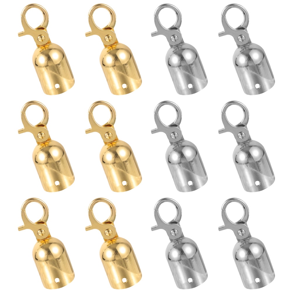 MLINS 12pcs Rope End Hooks Guardrail Rope End Hooks Rope Fastener ...