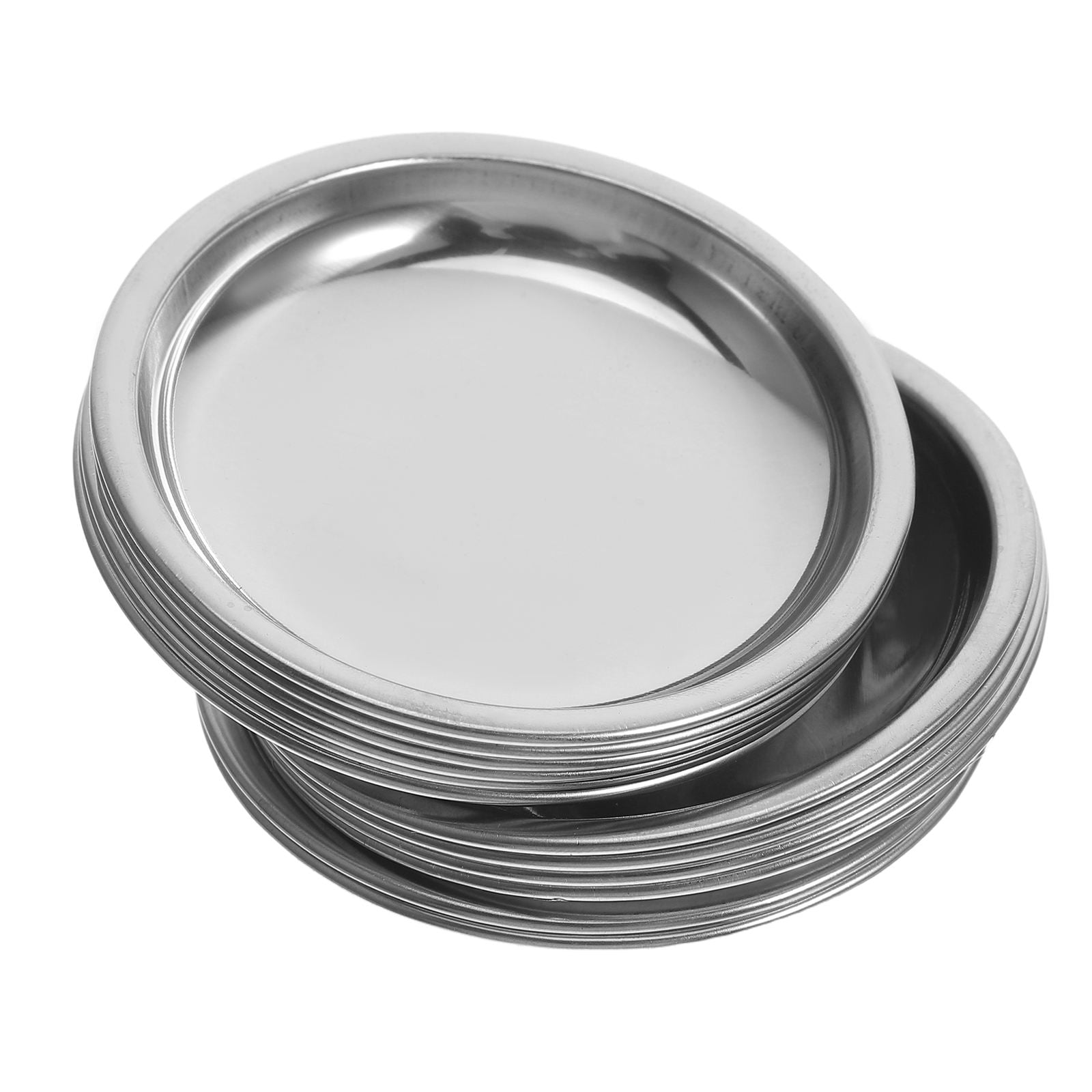 MLINS 12pcs Stainless Steel Tea Bag Storage Saucer Tea Bag Plate Metal ...