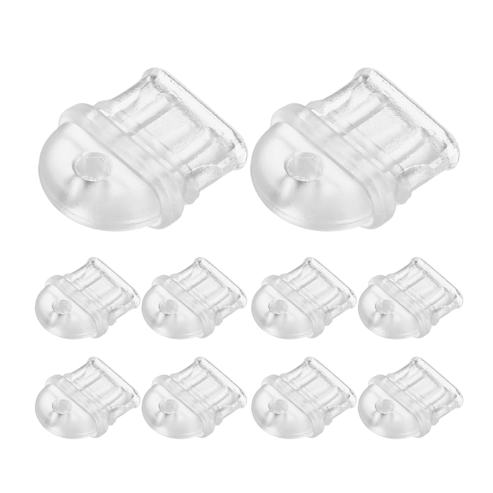 MLINS 12pcs Transparent Type-C Mobile Phone Dust Plugs Charging Port ...