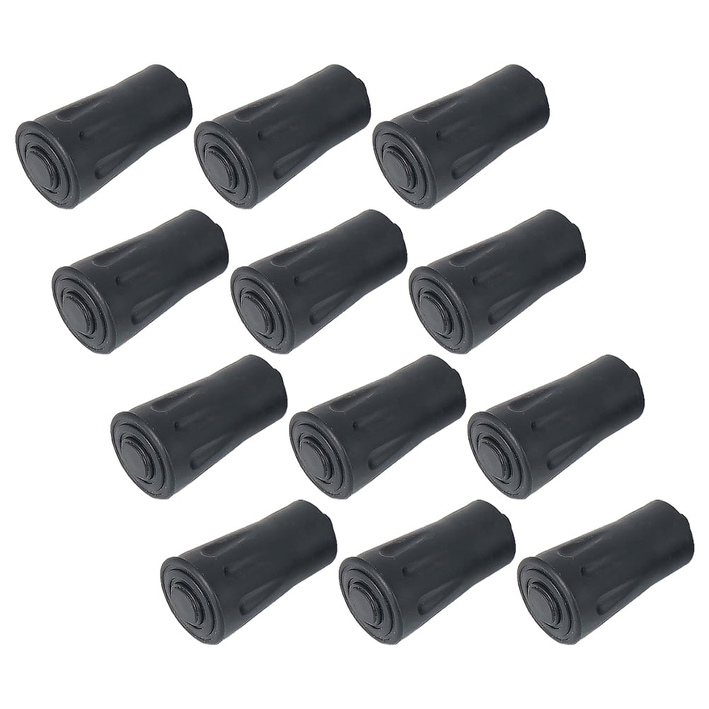 MLINS 12pcs Trekking Poles Rubber Tips Rubber Crutch Foot Covers ...