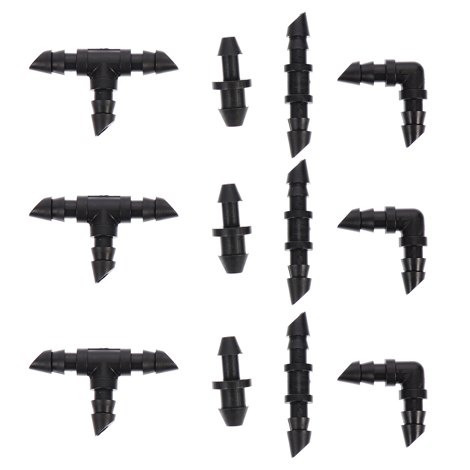 MLINS 130pcs Irrigation Connection Tubes Straight Barbed Connectors End ...