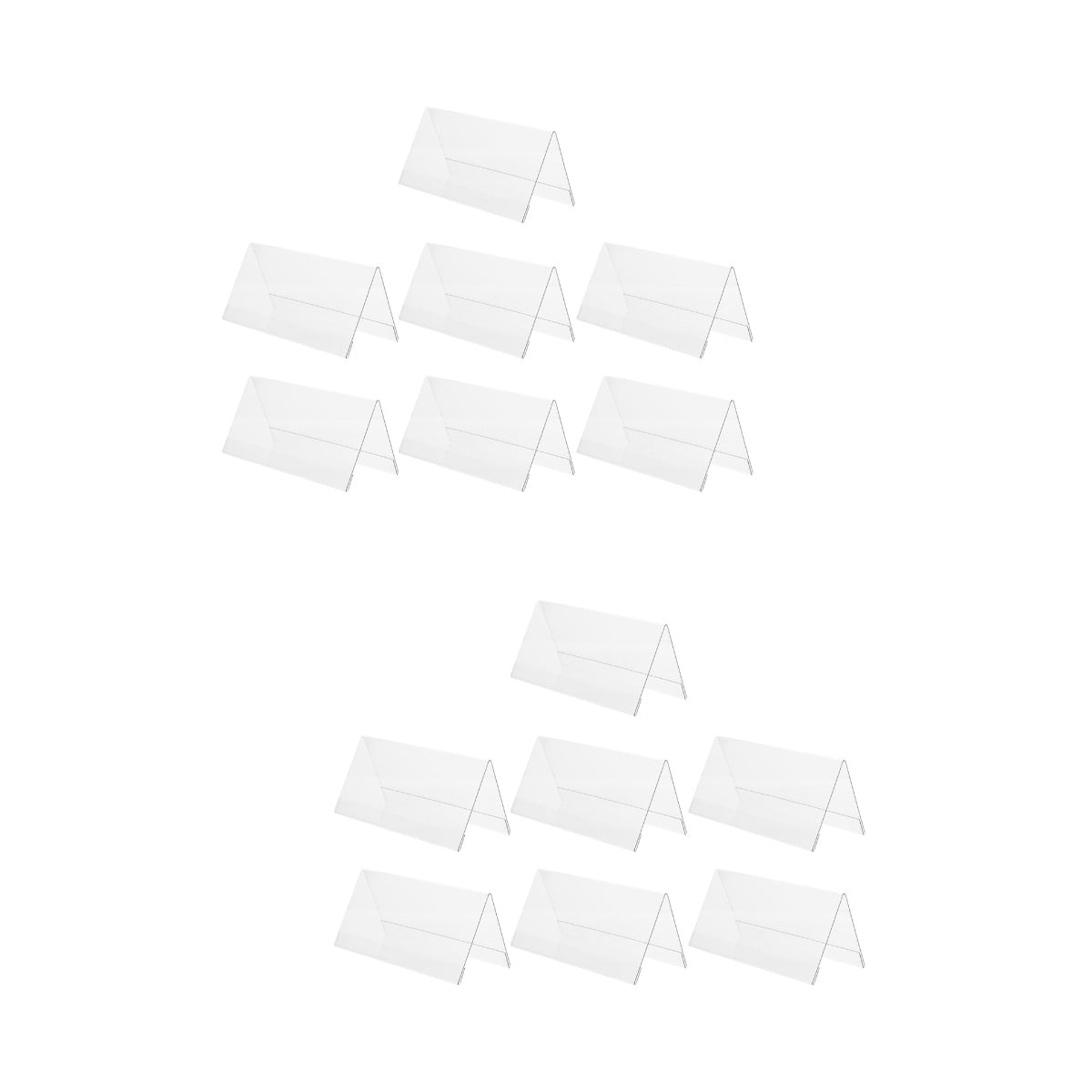 MLINS 14 Pcs Office Signs Wedding Acrylic Signs Tabletop Card Holder ...