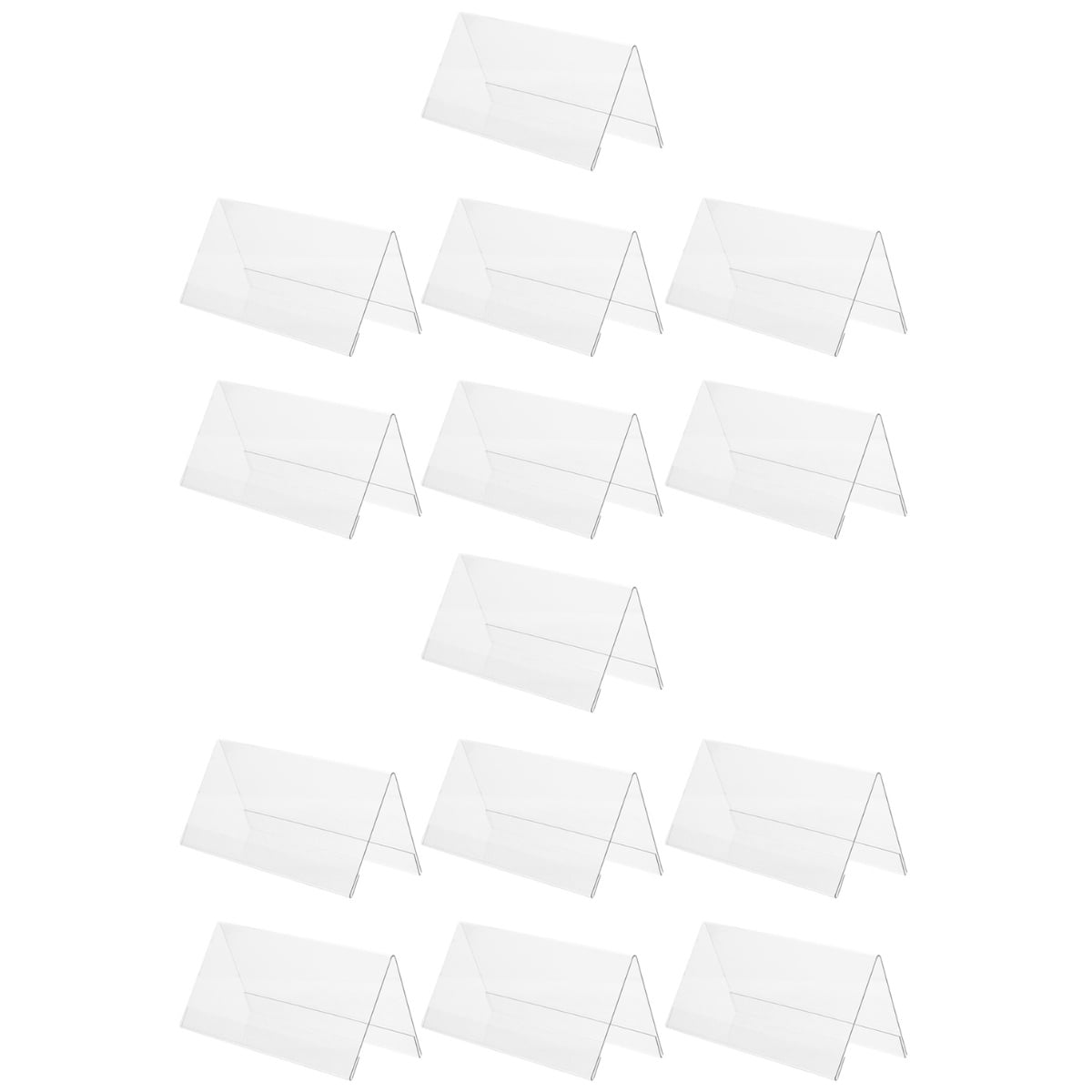 MLINS 14 Pcs Tabletop Acrylic Signs Party Seating Number Holder Table ...