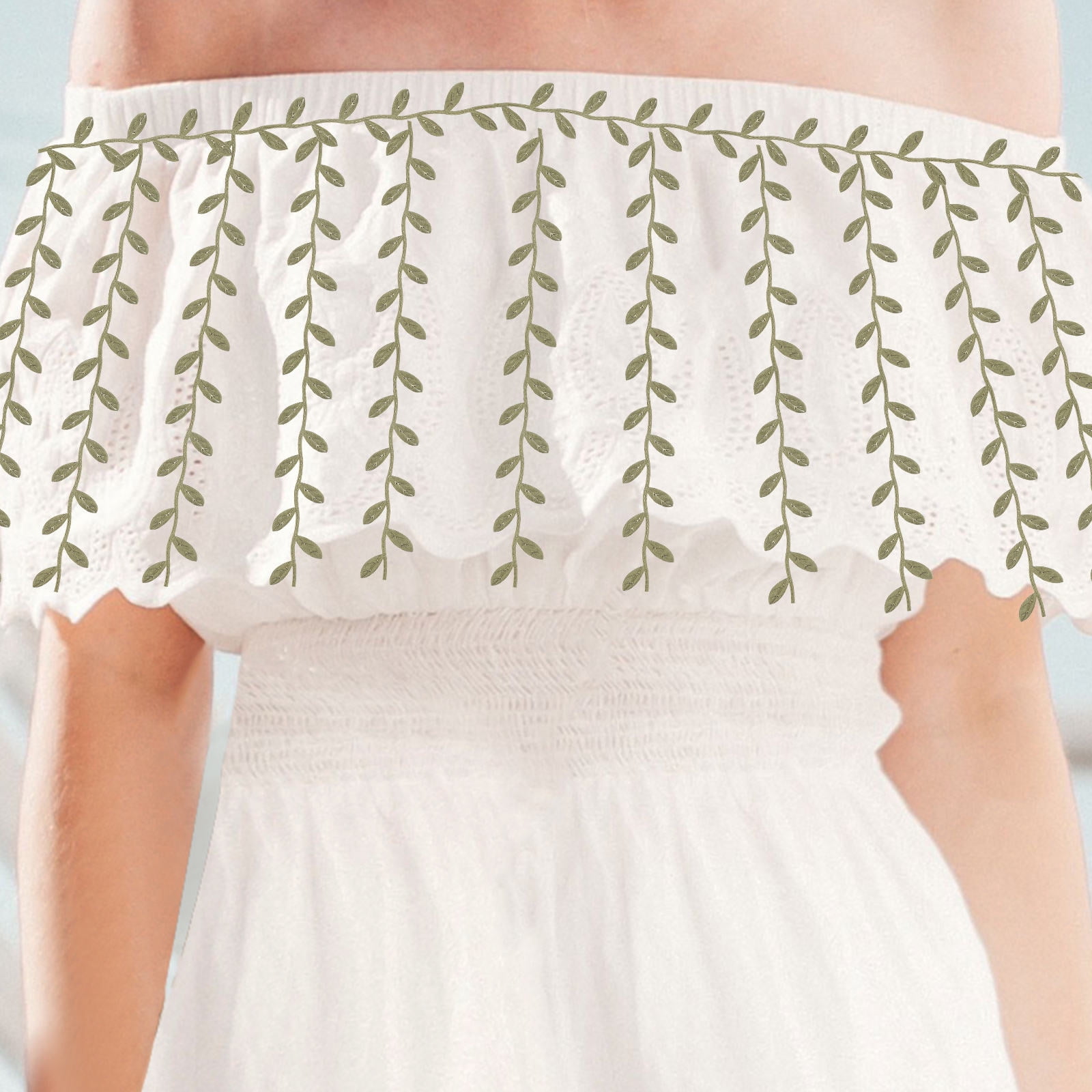 MLINS 15 M Wedding Wreath Dark Green Ribbon DIY Crafts Ribbon Bride ...