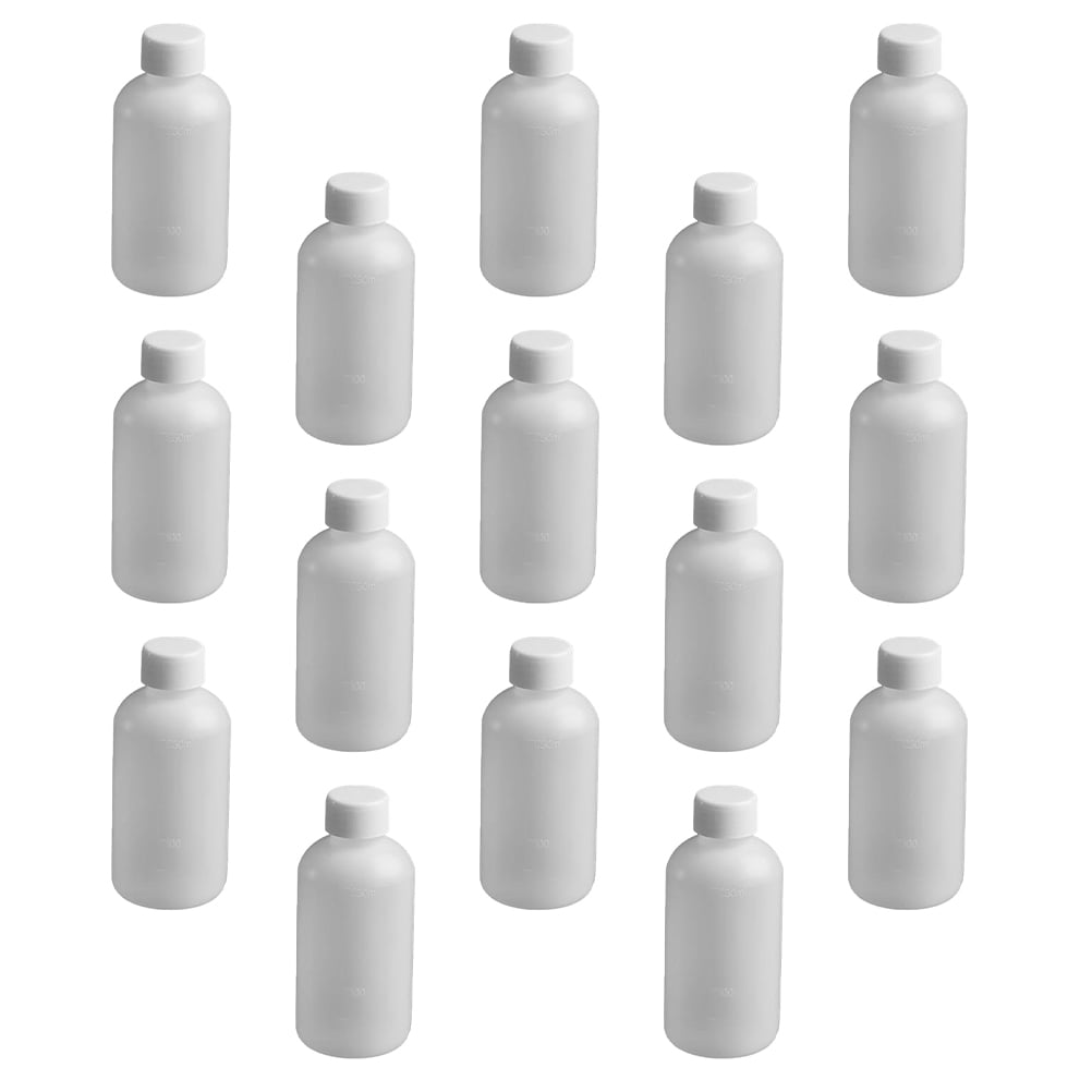 DINHEAROM Sample Sealing Plastic Lab Chemical Reagent Bottle 15Pcs 13 ...