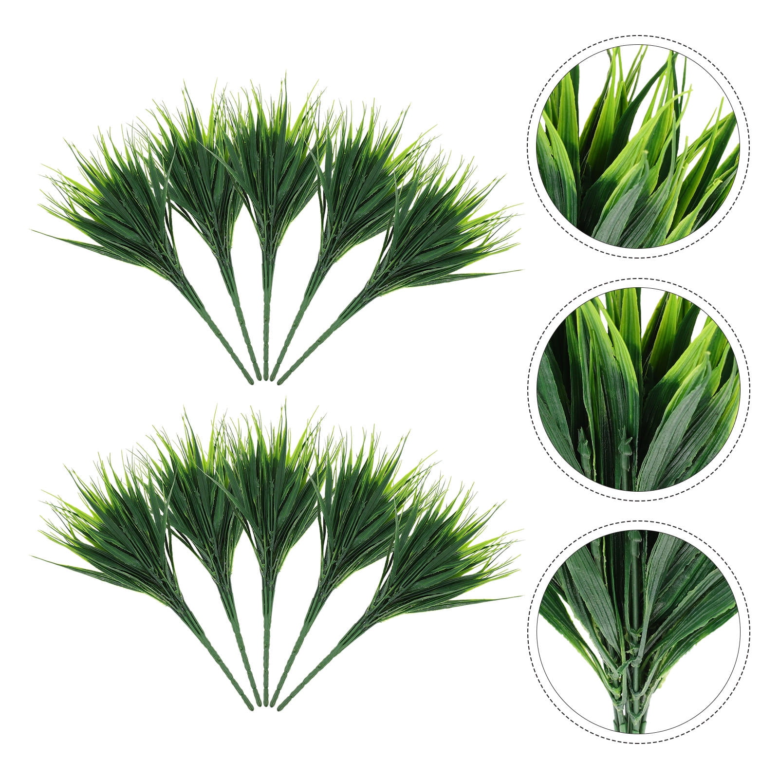 MLINS 15 Pcs Bouquet DIY Ornament Artificial Greenery Plant Props ...