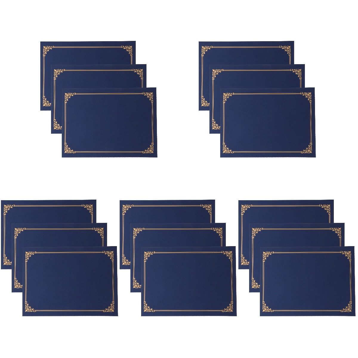 MLINS 15 Pcs Certificate Cover Document Cover Certificate Protector ...