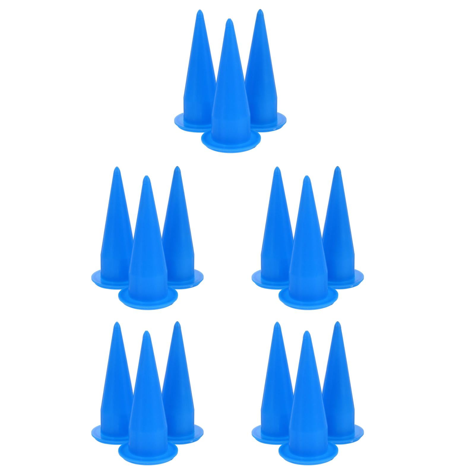 GAXIRE Raindrops 15 Pcs Plastic Caulking Nozzle Tips Convenient ...