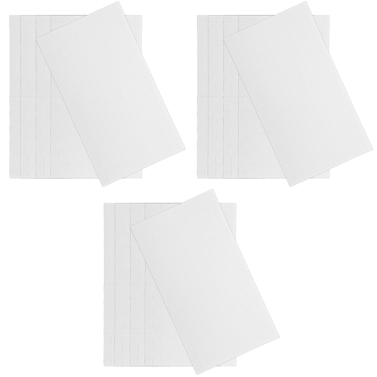 MLINS 15 Sheets Adhesive Foam Squares Dual-Adhesive Mounts Scrapbook ...