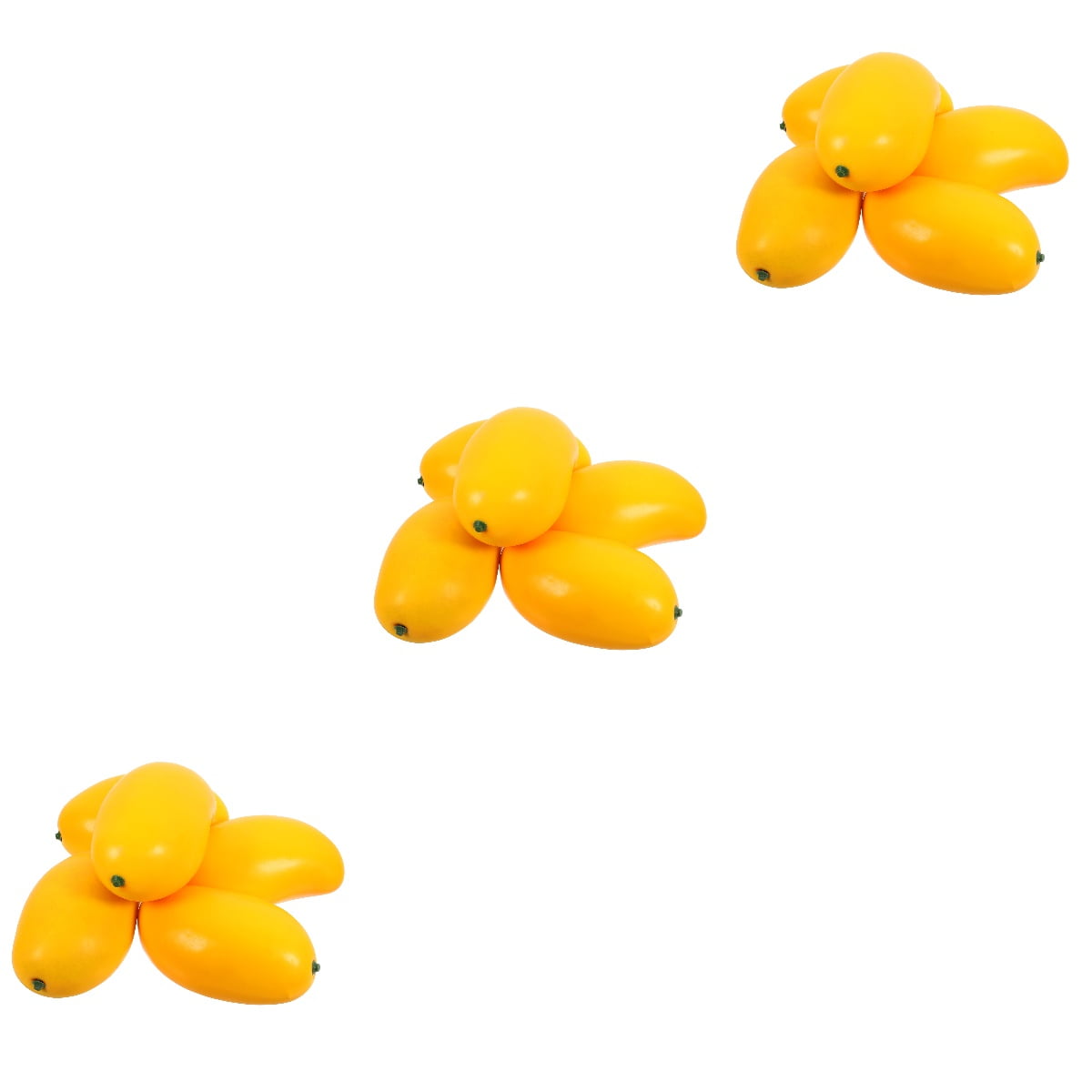 MLINS 15 pcs Fake Mango Props Simulated Fruit Prop Fake Fruit ...