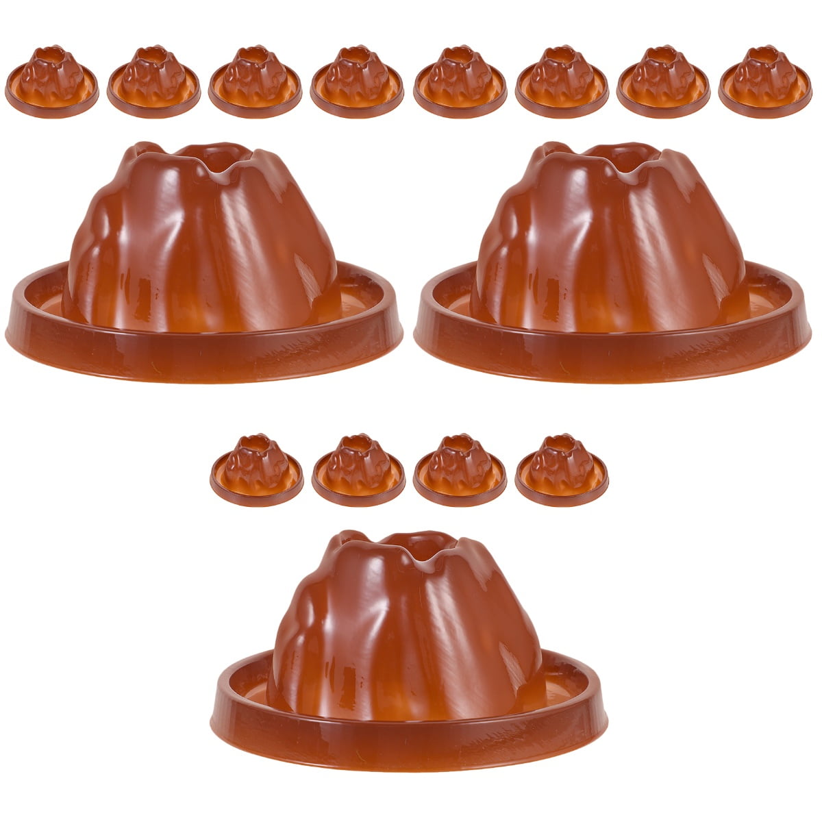 MLINS 15 pcs Science Volcanic Base Model Volcano DIY Prop Scientific ...