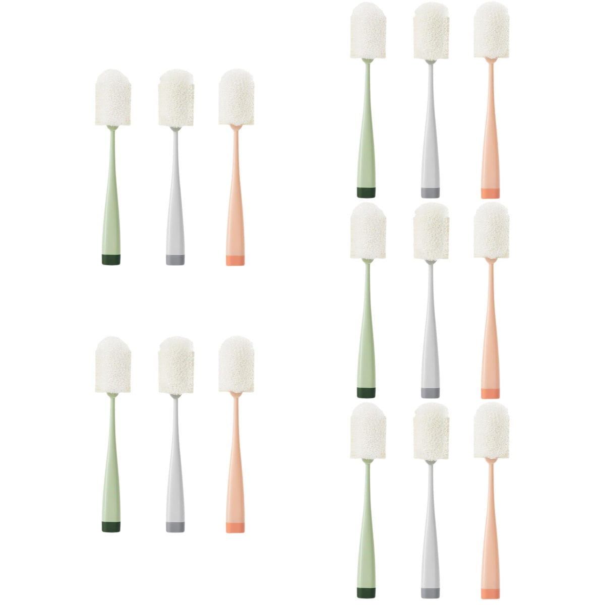 MLINS 15 pcs Water Bottle Cleaning Long Handle Water Mug Brush Multi ...