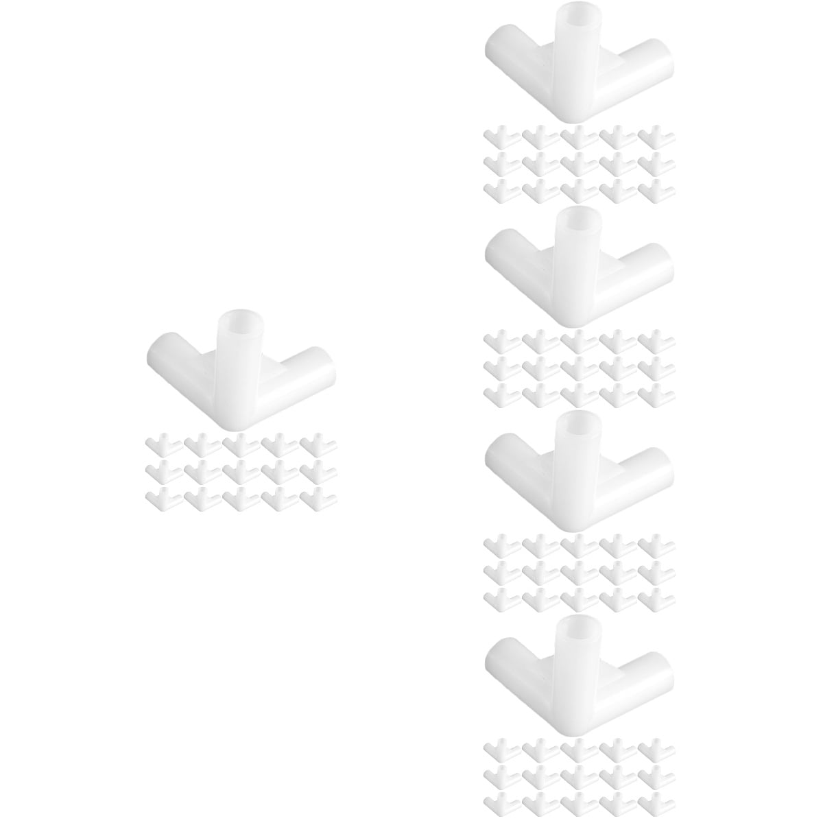 MLINS 150 Pcs Canopy Tent Fittings Awning Tent Pole Connectors Canopy ...