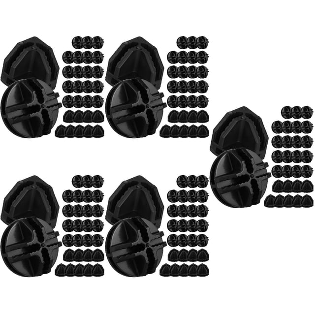 MLINS 150 Pcs Wire Cube Plastic Connectors Interlocking Connectors Wire ...