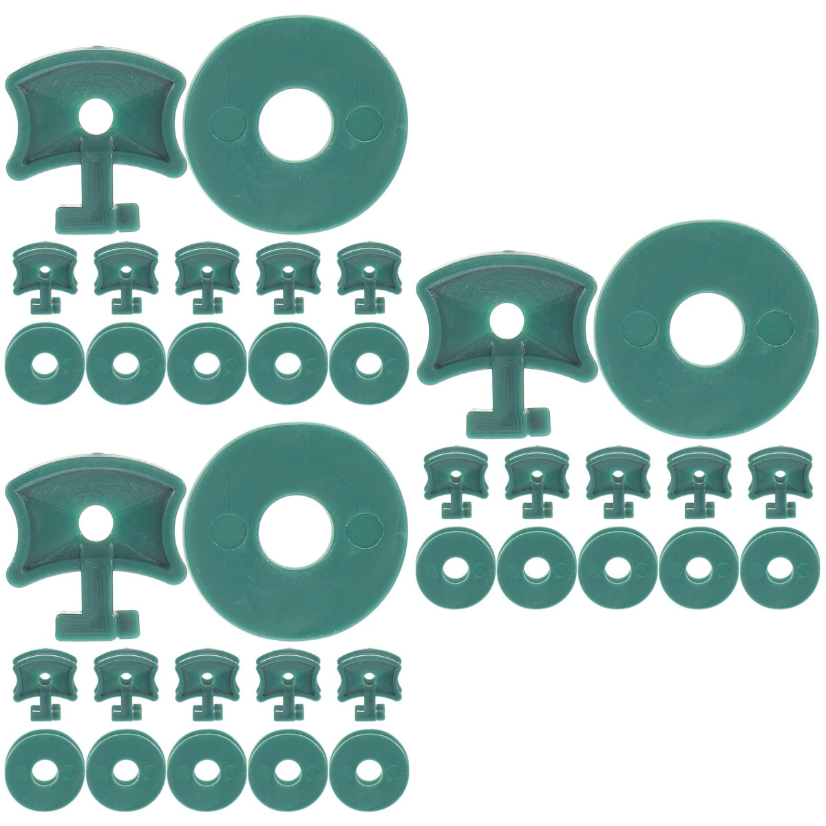 MLINS 150 Sets Greenhouse Clip Insulation Netting Clamps Greenhouse ...