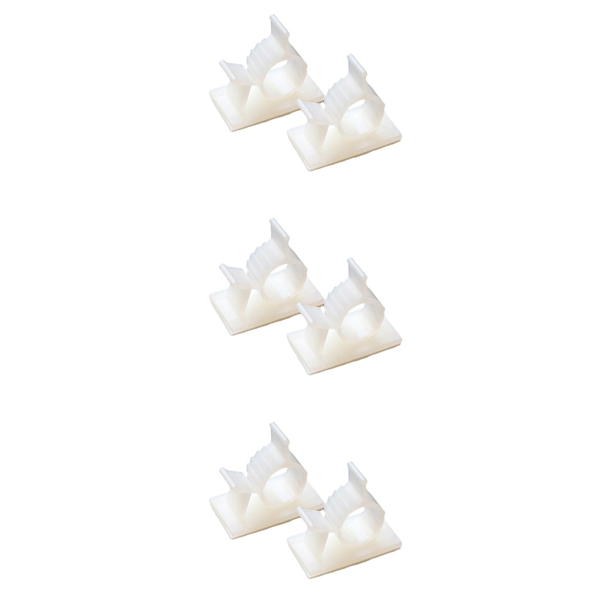 MLINS 150 pcs Adjustable Cable Clips Self Adhesive Wire Fixed Clips ...