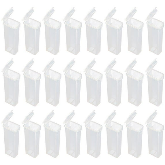 MLINS 150 pcs Glass Slide Boxes Plastic Cuboid Microscope Glass Holder ...