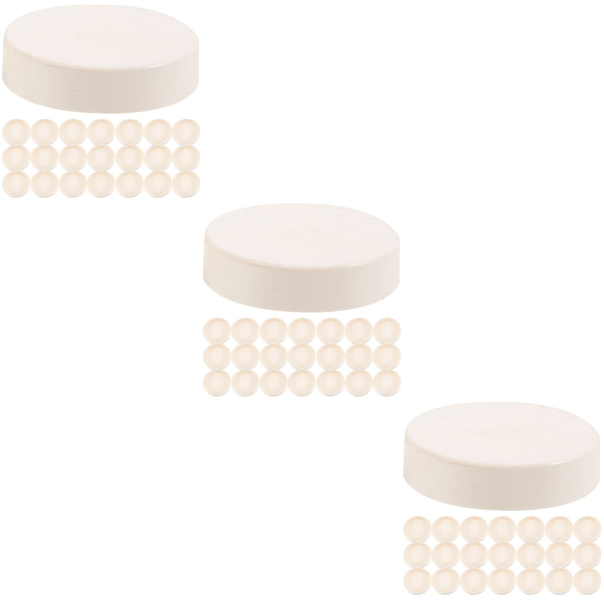 MLINS 150 pcs Pvc Fitting Saver Round Tubing Connector Plastic Water ...