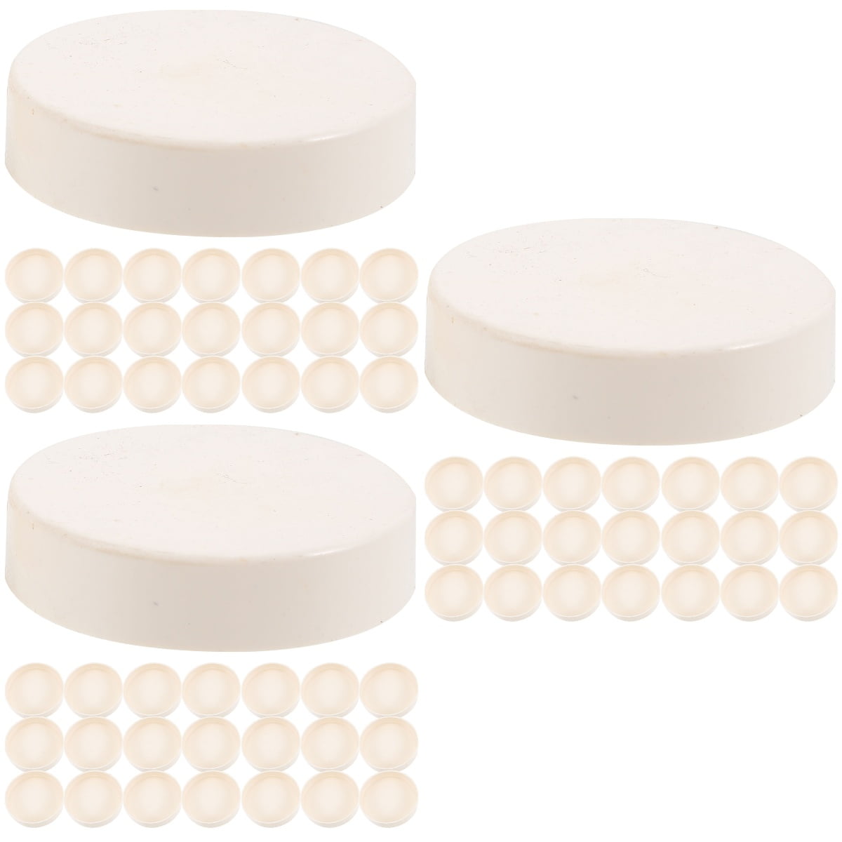 MLINS 150 pcs Pvc Fitting Sprinkler End Cap Coupling Tubing Connector ...