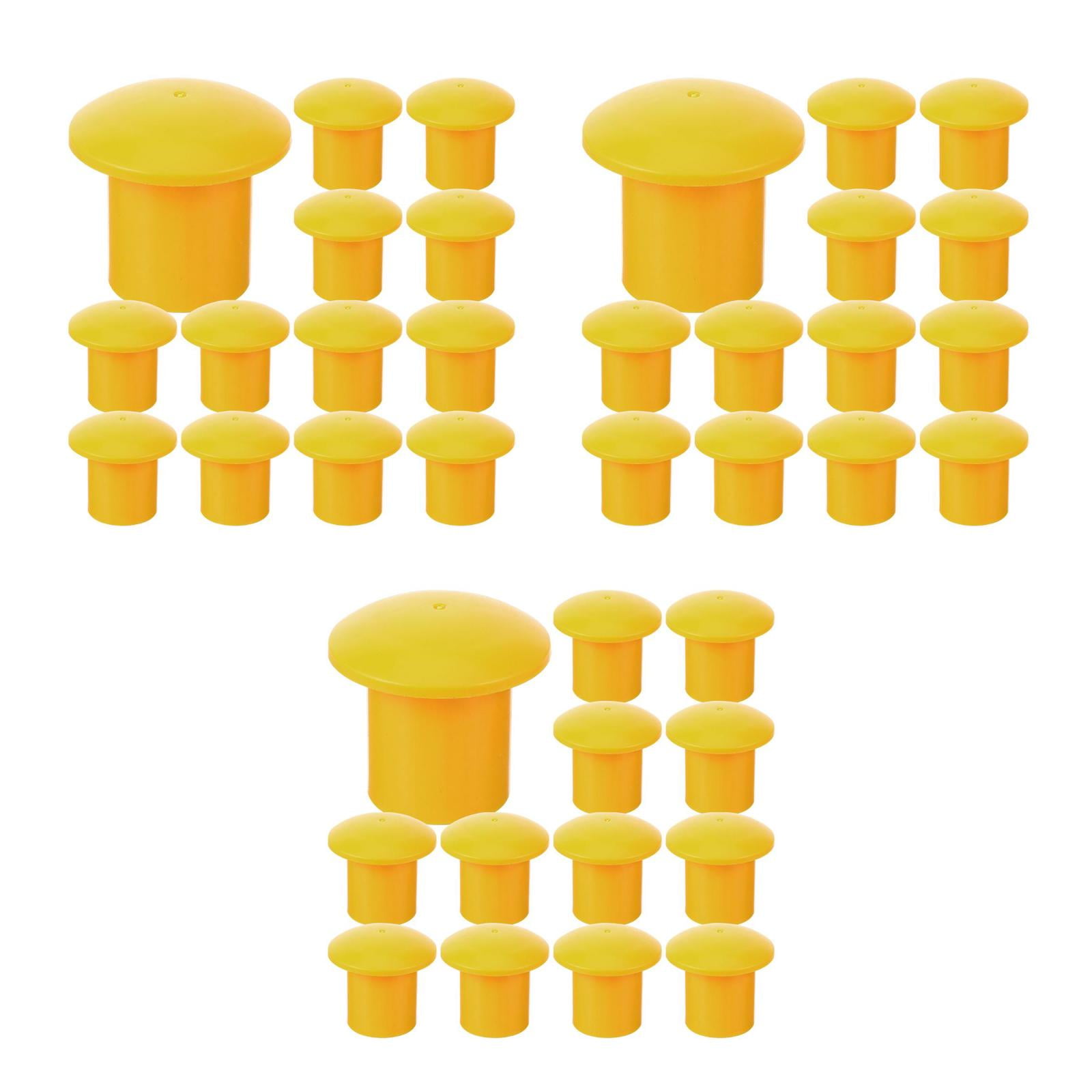 MLINS 150 pcs Rebar Caps Rebar Safety Cover For Reinforcement ...