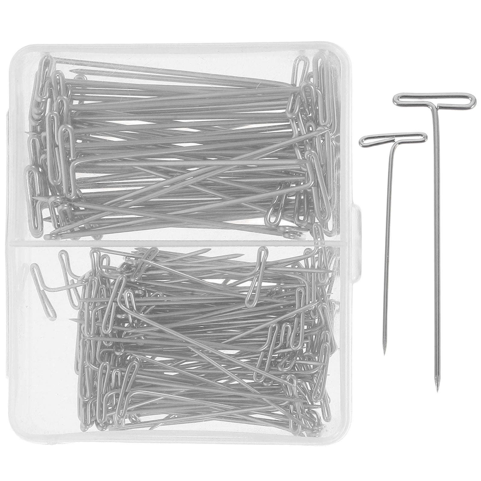 MLINS 150pcs Metal T Pins For Blocking Knitting And Making Tool Craft ...