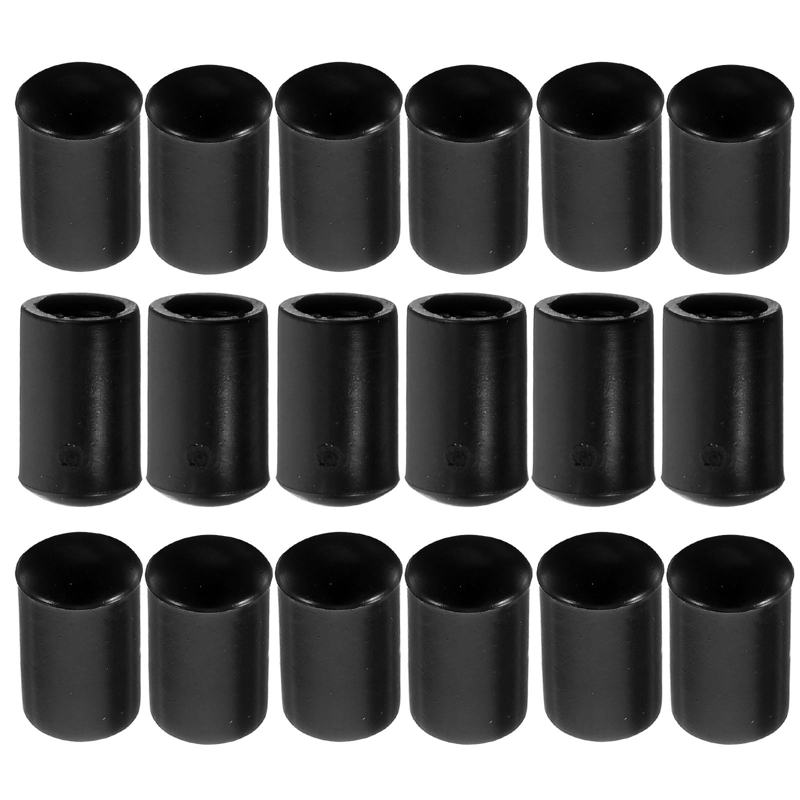 Milisten Screw Bolt Cover Caps Black 150Pcs 0.2x0.5in - Walmart.com