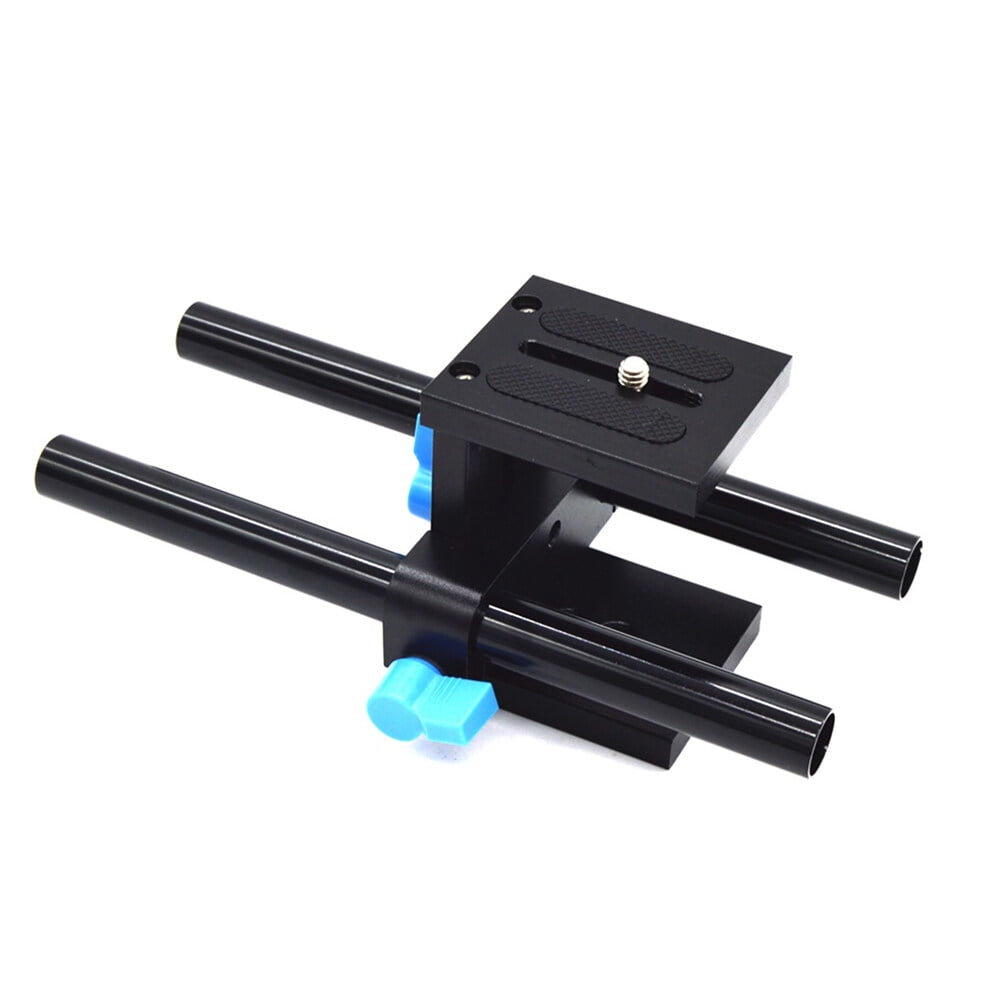 MLINS 15mm Rail Rod Support System DSLR Camera Mount Guide Bracket for ...