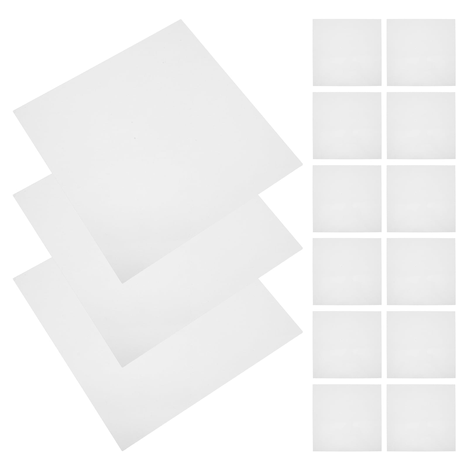 MLINS 15pcs Blank Stencil Translucent Sheets for Crafting Drawing and ...