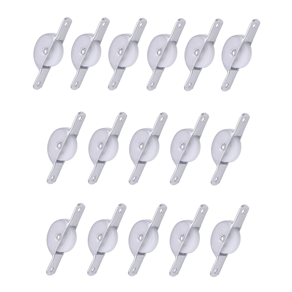 MLINS 16 Pcs Closet Track Wheel Window Door Sliding Tracks Barn Single ...