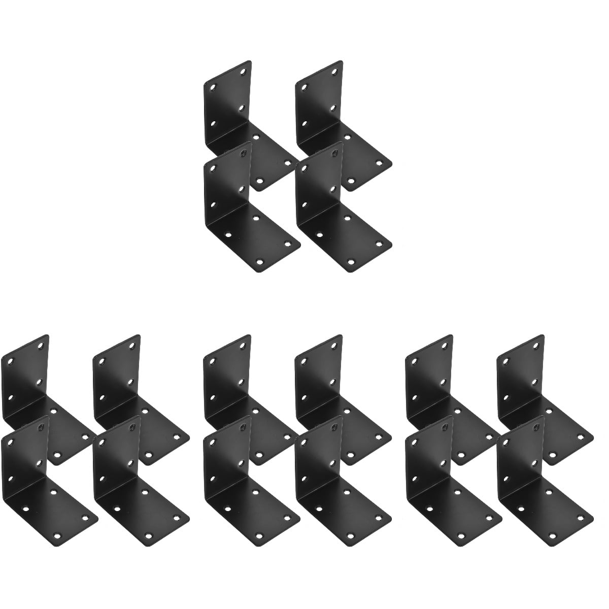 MLINS 16 Pcs Corner Brackets for Raised Bed Table Leg Bed Frame Cabinet ...