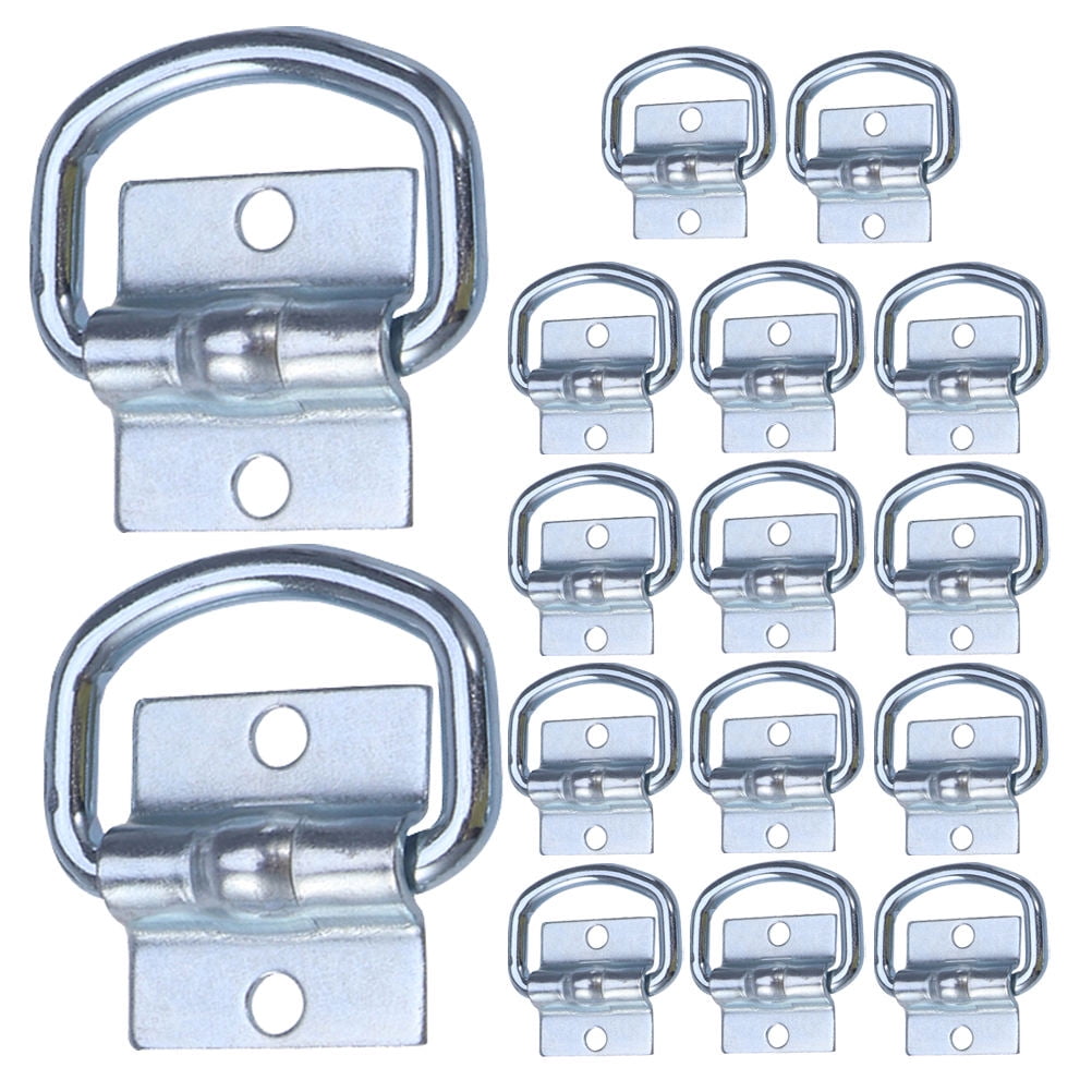 MLINS 16 Pcs Trailer Tie Downs Van Rings Heavy Duty Electrics Travel ...