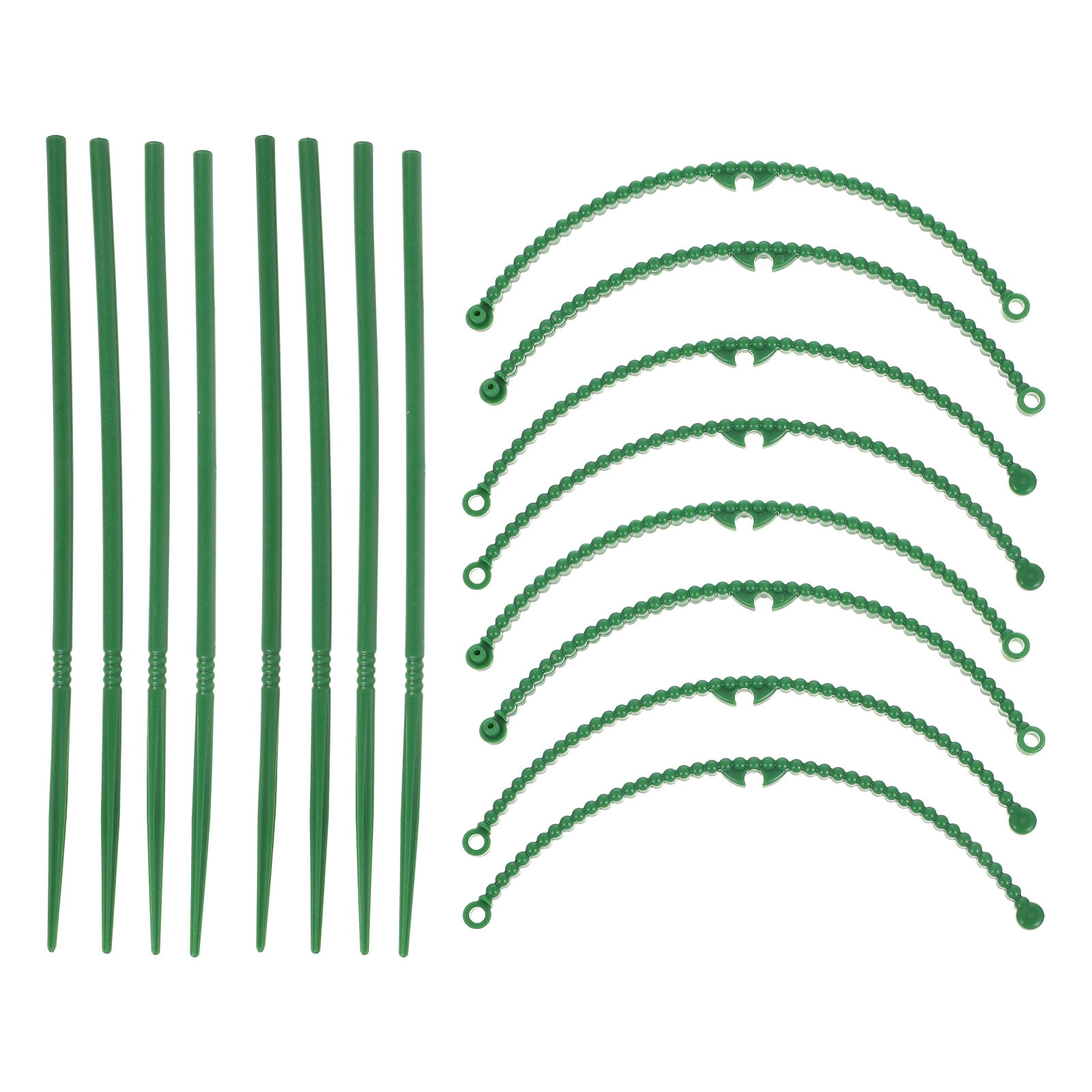MLINS 16 Sets Crab Claw Orchid Stand Plant Support Stakes Flower Pot ...
