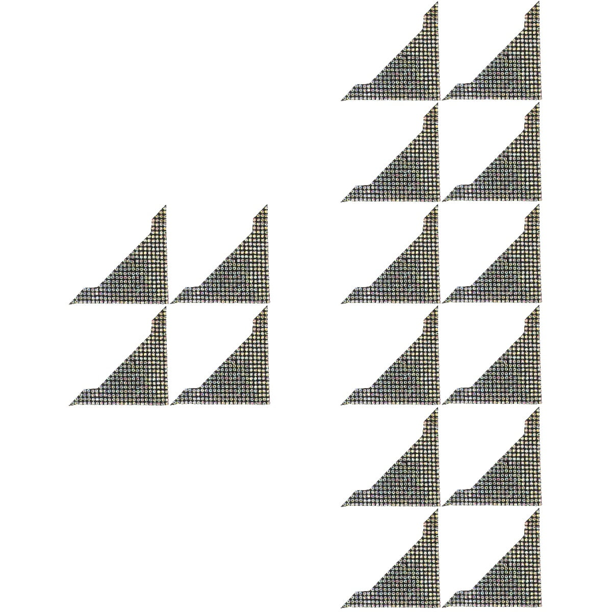 MLINS 16 pcs Car Door Corner Edge Guards Anti-collision Stickers Car ...