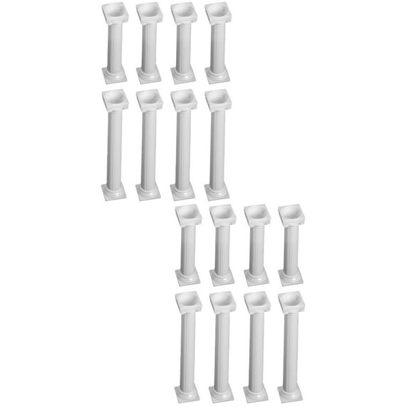 MLINS 16 pcs DIY Cake Pillars Cake Support Tiered Cake Supports Rods ...