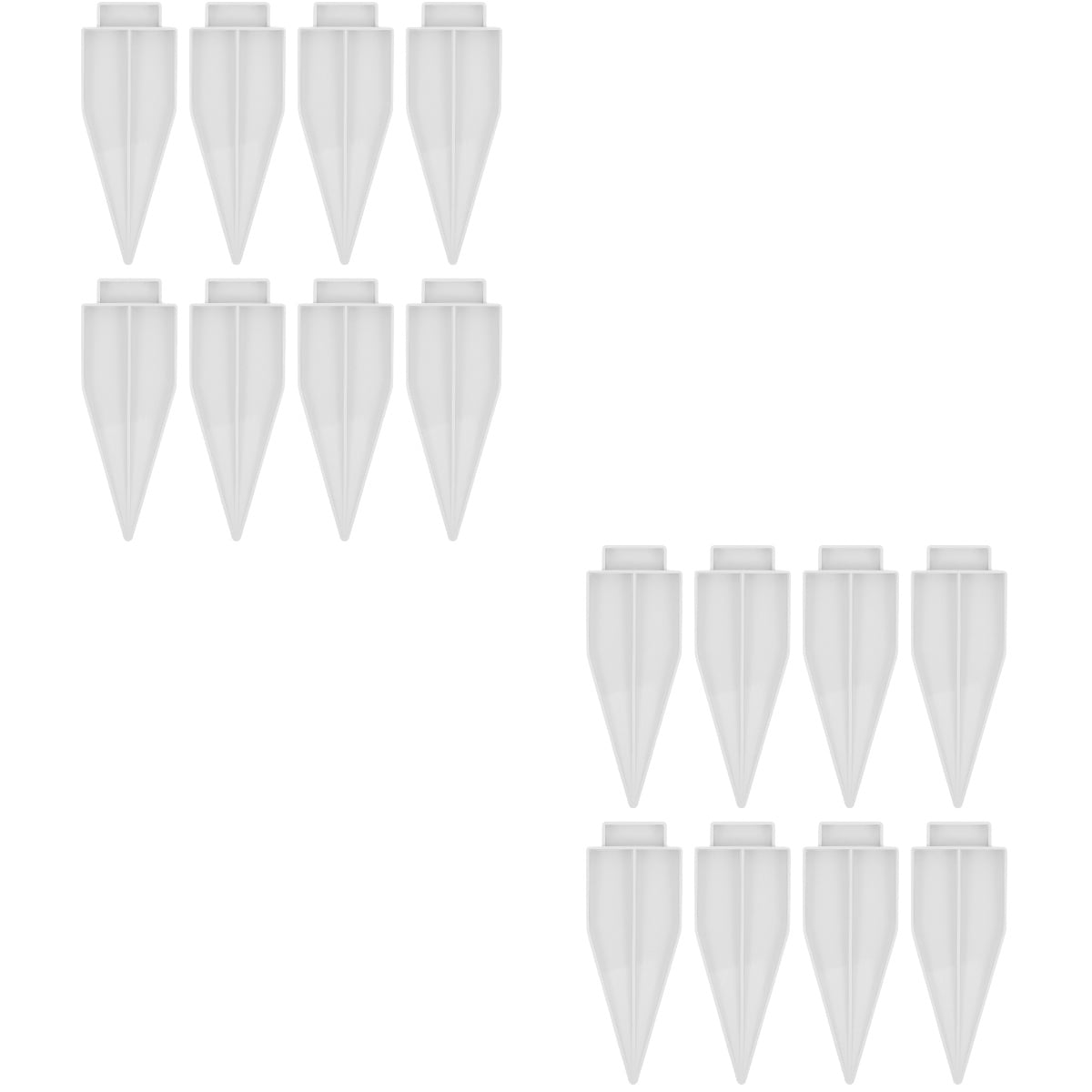 MLINS 16 pcs Fence Support Plastic Yard Fence Fixing Plugs Holder for ...