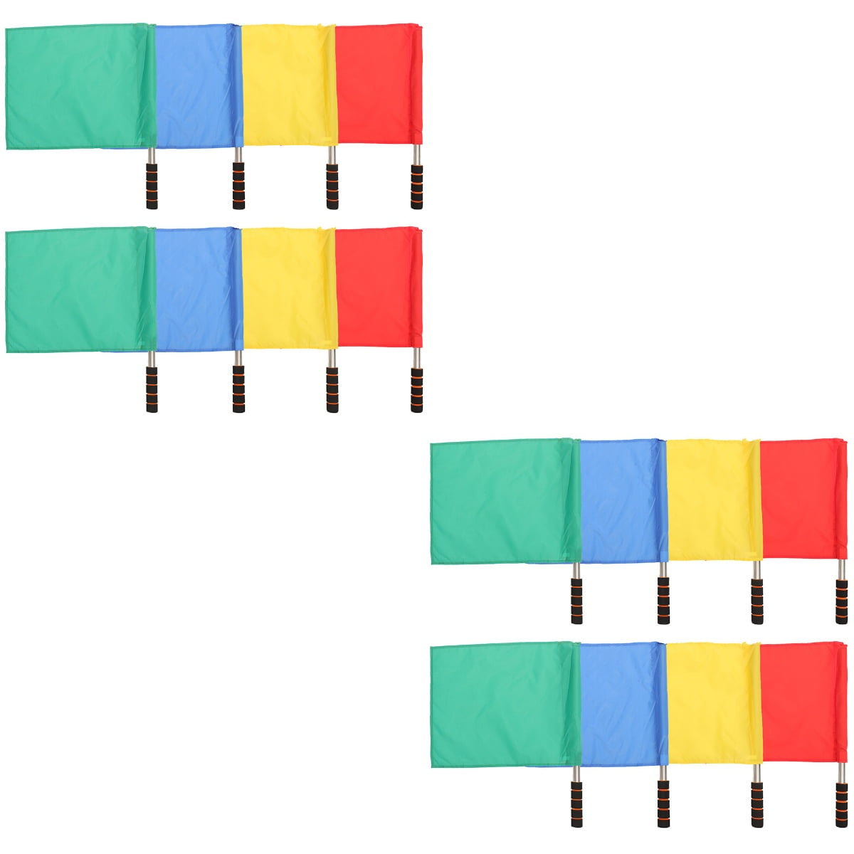 MLINS 16 pcs Flags Traffic Signal Flags Referee Warning Signal Flags Sports Accessory - Walmart.com