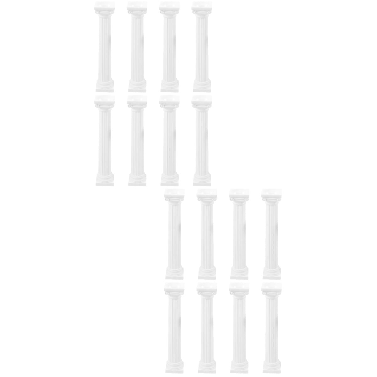 MLINS 16 pcs Small Roman Pillar Cake Stacking Column Cake Roman Pillar ...