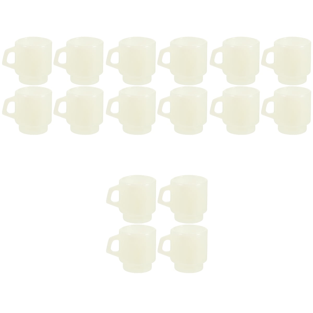 MLINS 16 pcs Tiny Cups Miniature Cup Doll House Milk Cups Miniature ...