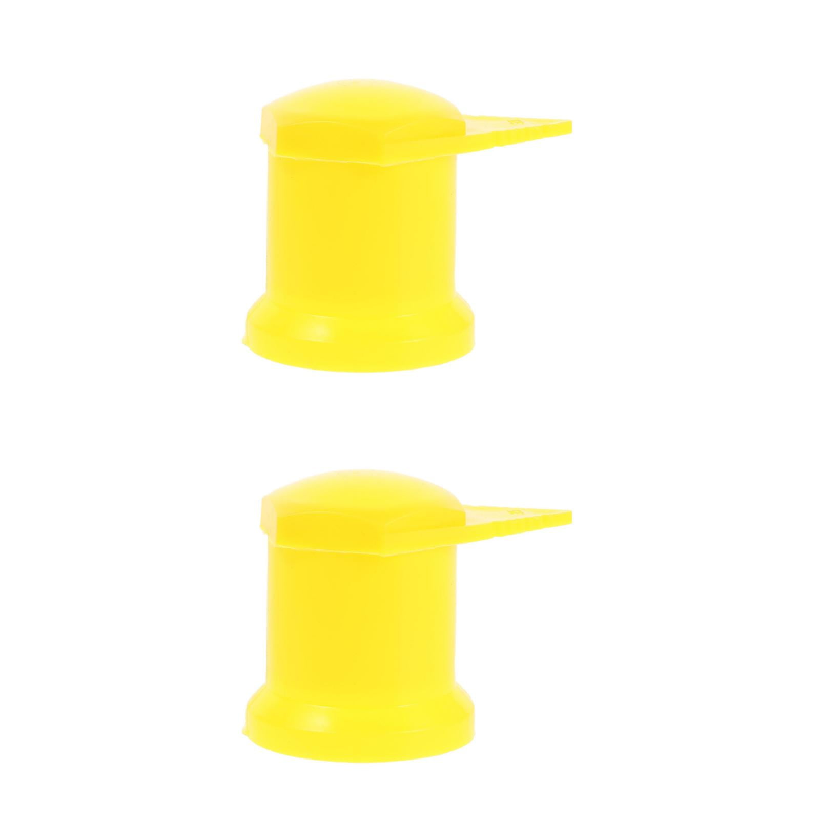 MLINS 16 pcs Wheel Nut Covers Durable Plastic Hub Nut Covers For Car ...