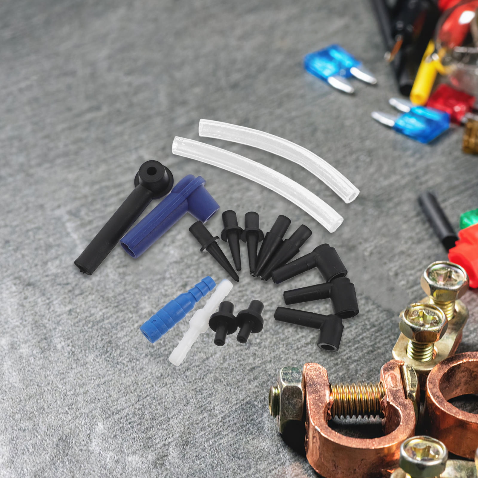 MLINS 16pcs Brake Fluid Connector Kit and Replacement Tool with Hose ...